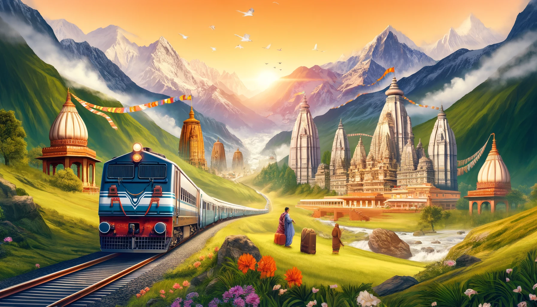 Char Dham Yatra Package from Mumbai by Train | Book Now