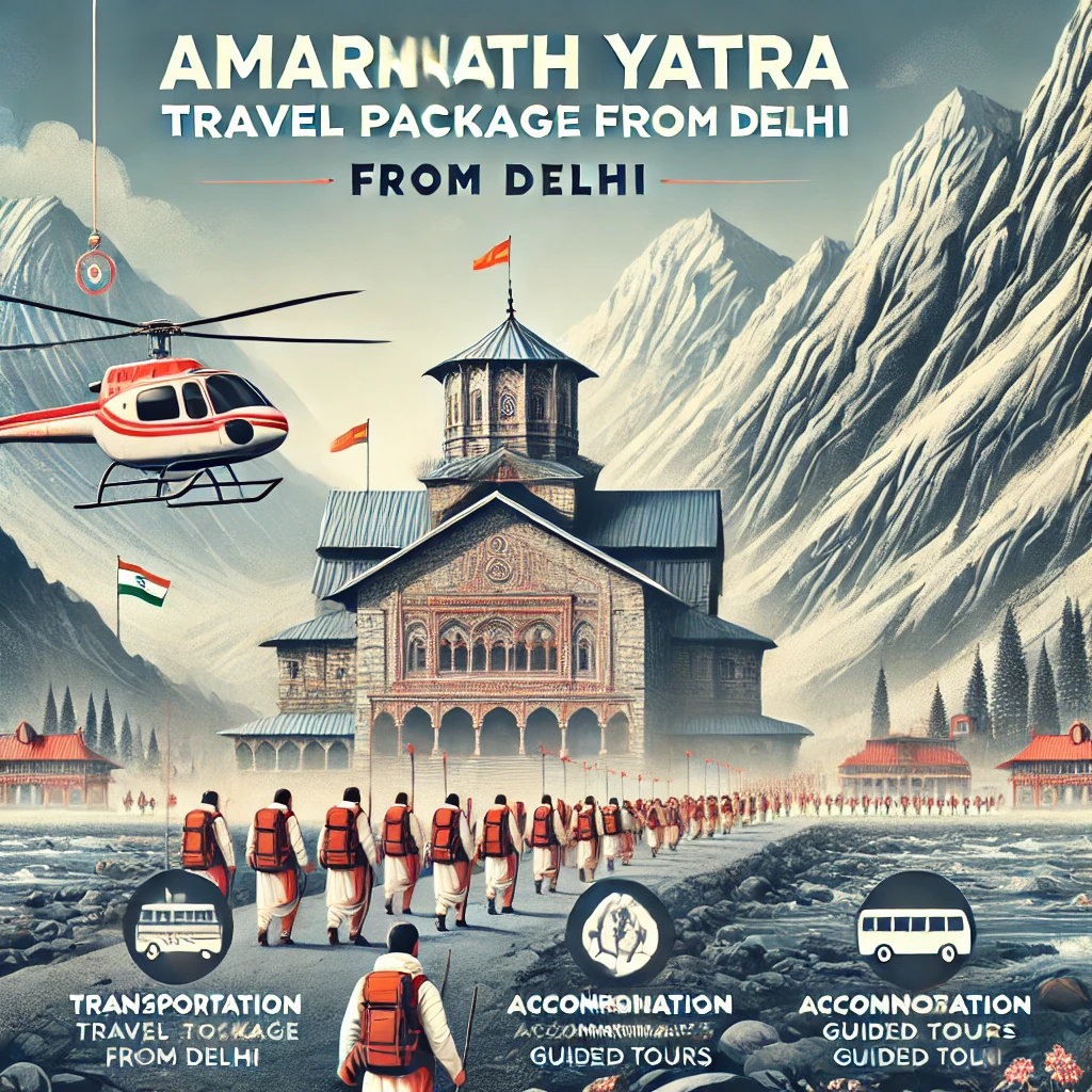 Amarnath Yatra Package from Delhi 2025 | Secure your journey!